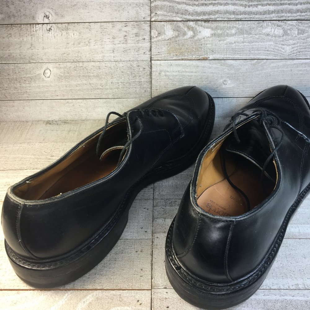 Allen Edmonds Walton Split Toe Black Mens Shoes - Gem